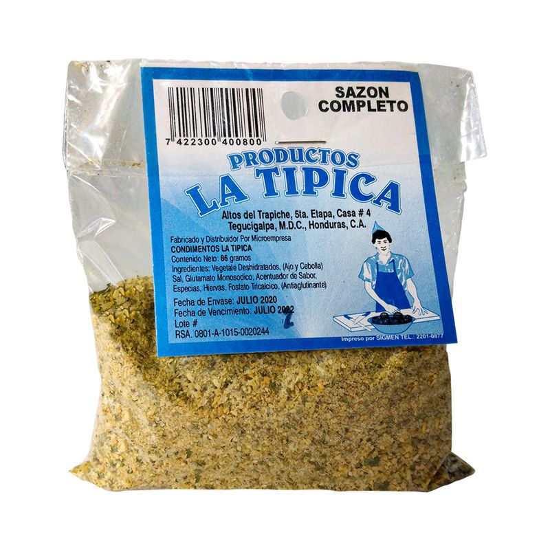 SAZON COMPLETO 86 GRAMOS