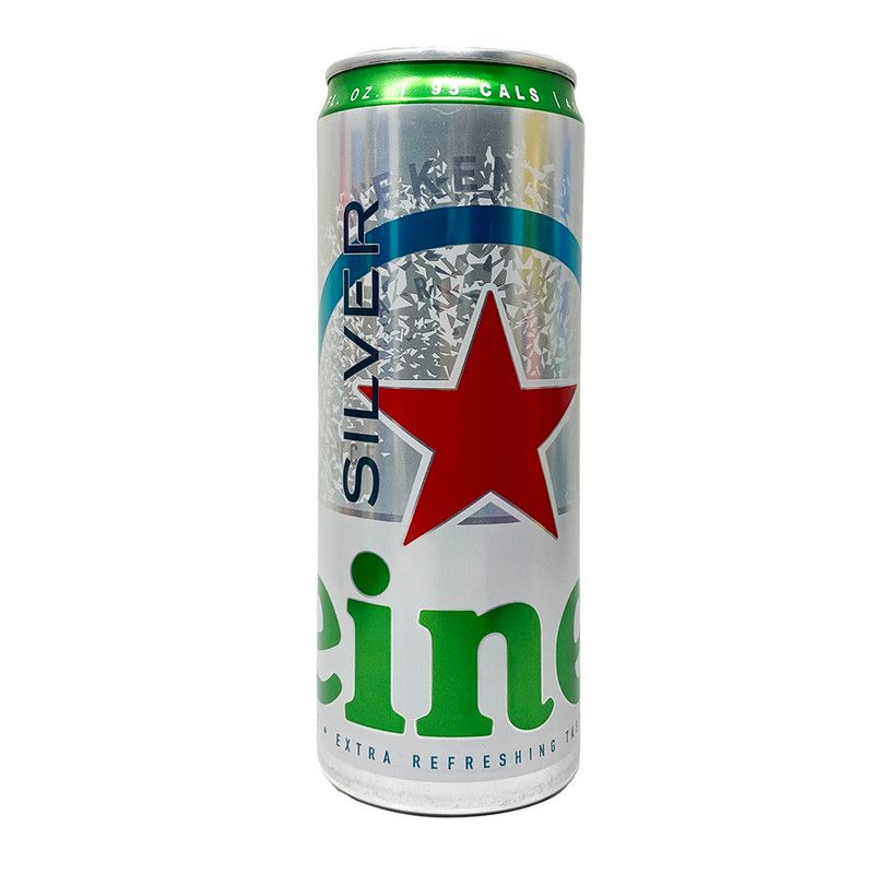 Heineken Silver Lata 12 Oz