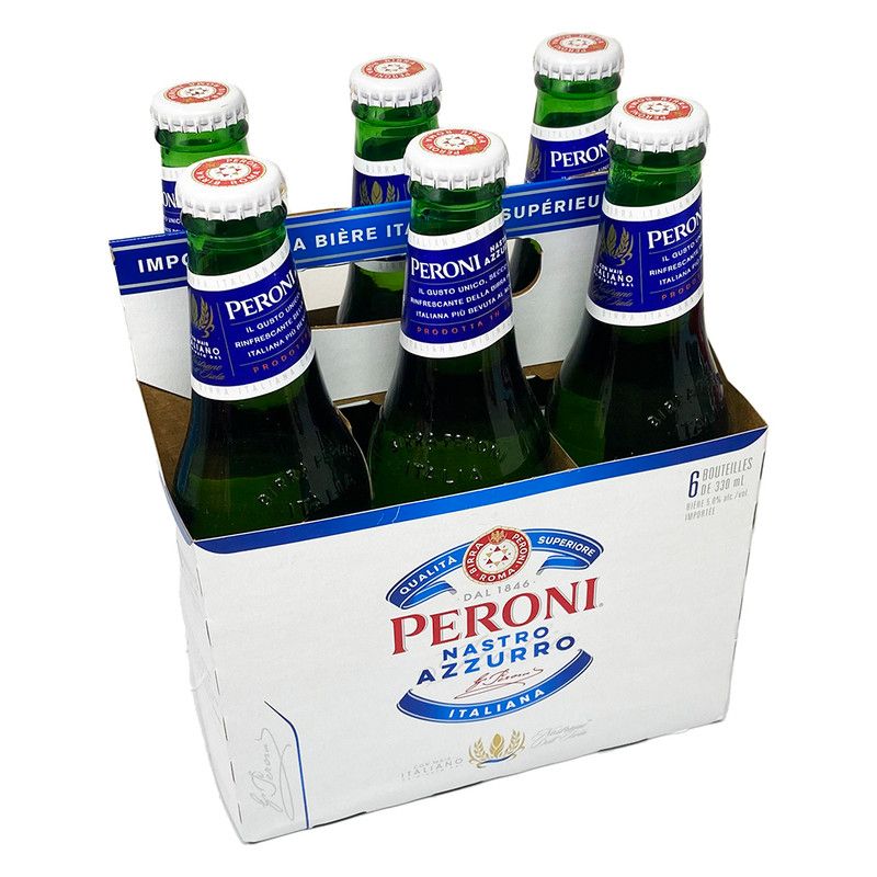 SIX PACK PERONI 12OZ