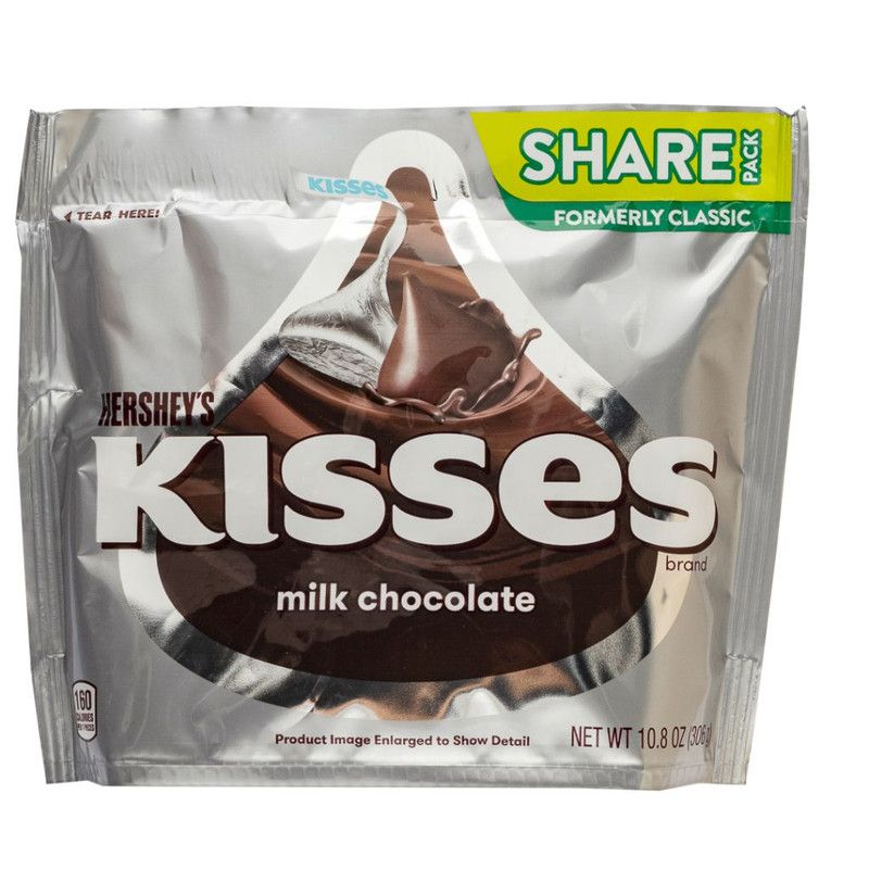 CHOCO KISSES HERSHE LECHE 306G