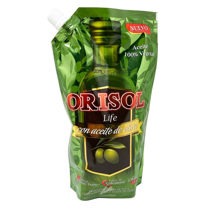 ACEITE ORISOL CON OLIVA 700 ML