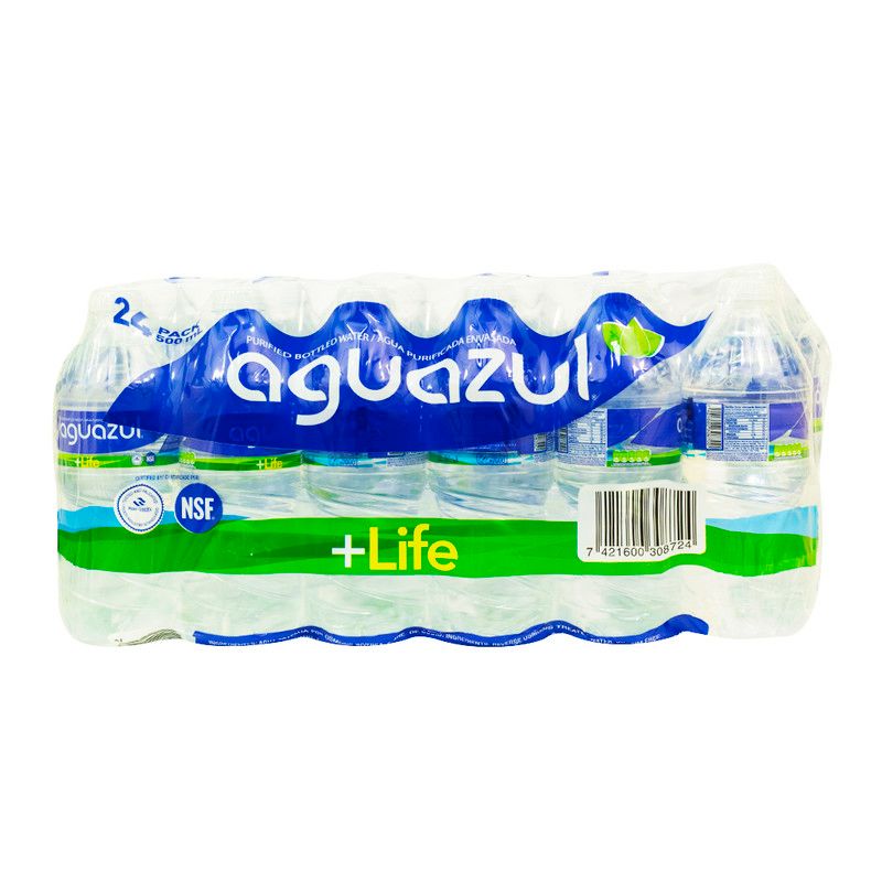 AGUAZUL LIFE 500ML CAJA