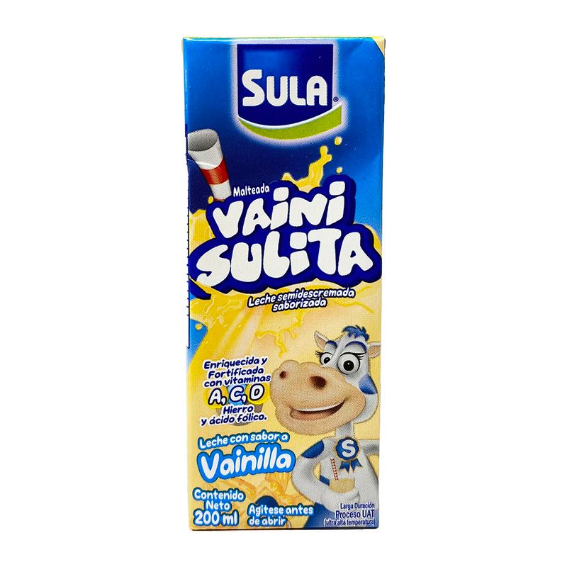 Malteada Sula Vainilla 200ml
