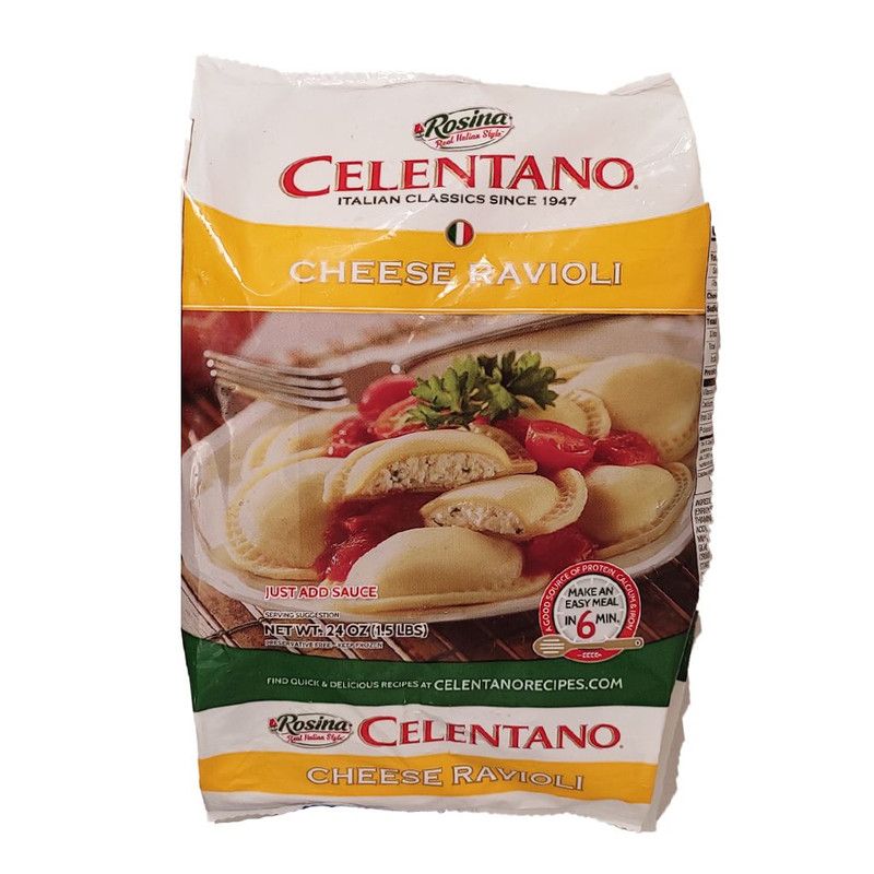CHEESE RAVIOLI CELENTANO 24OZ