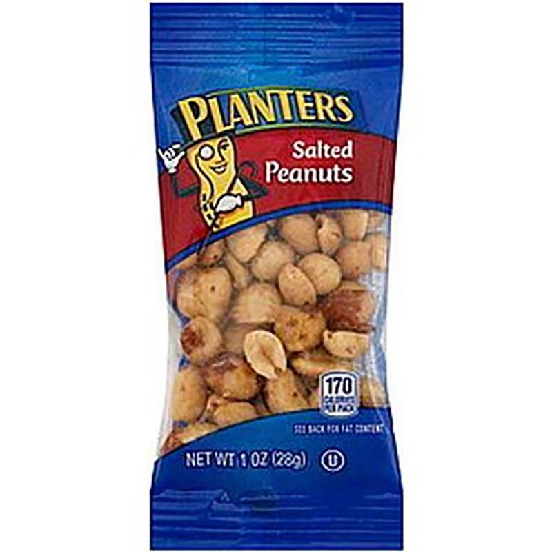 SALTED PEANUTS 1 OZ