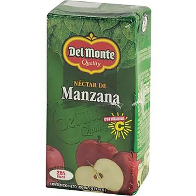 Nectar Del Monte Manzana Tetr