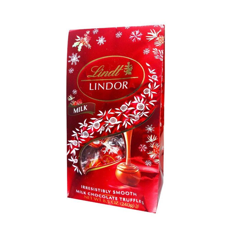 LINDT LINDOR MILK CHOC 8.5 OZ