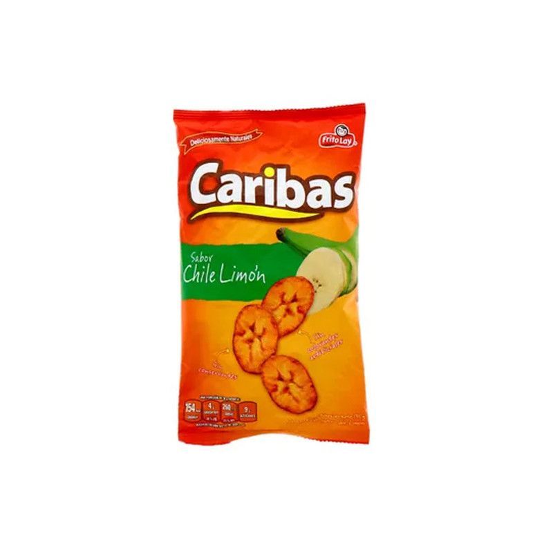 CARIBAS PLATANO CHILE 143GR