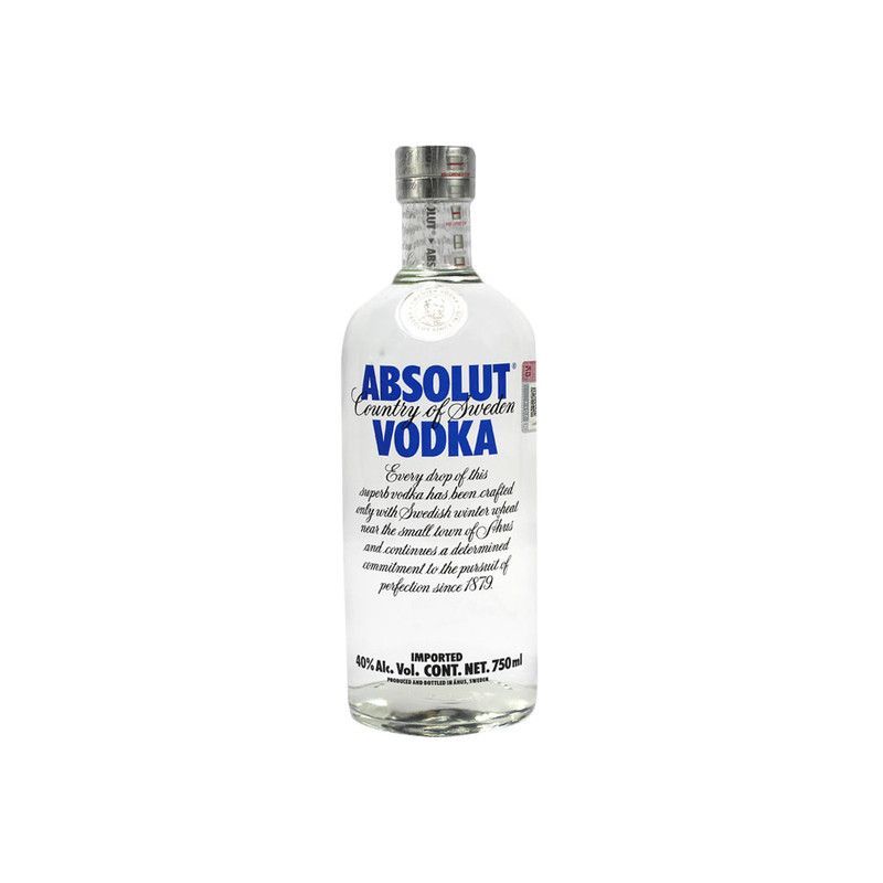 VODKA ABSOLUT BLUE REG 750ML