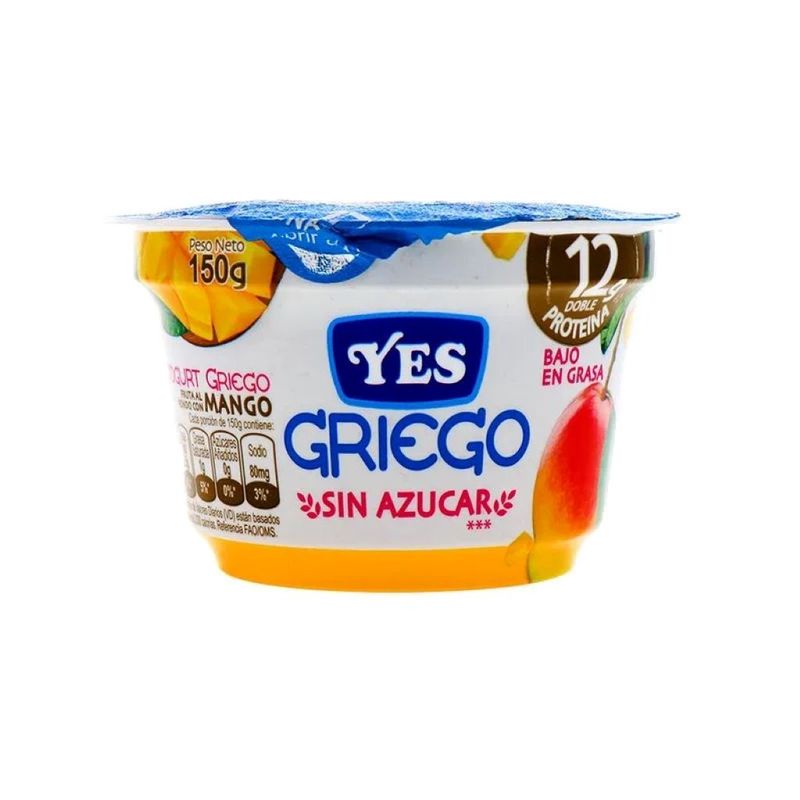 Yogurt Yes Griego Mango 150gr
