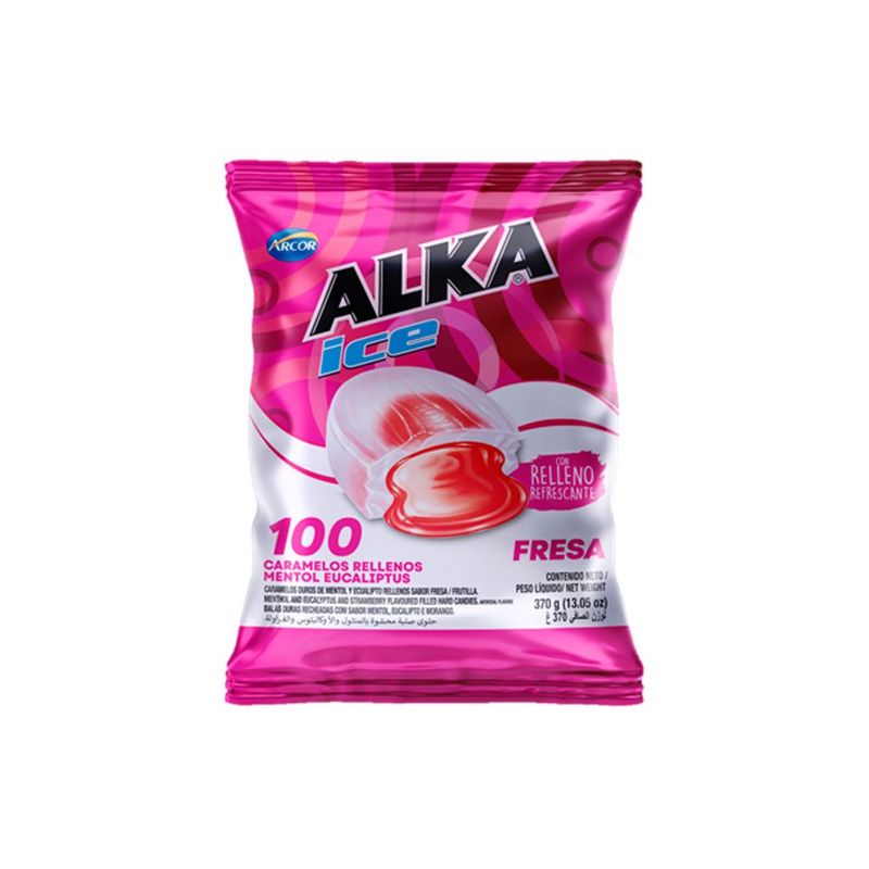 Alka Ice Frutilla 370gr