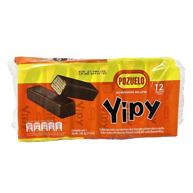 Galleta Yipy Wafvainilla 300g