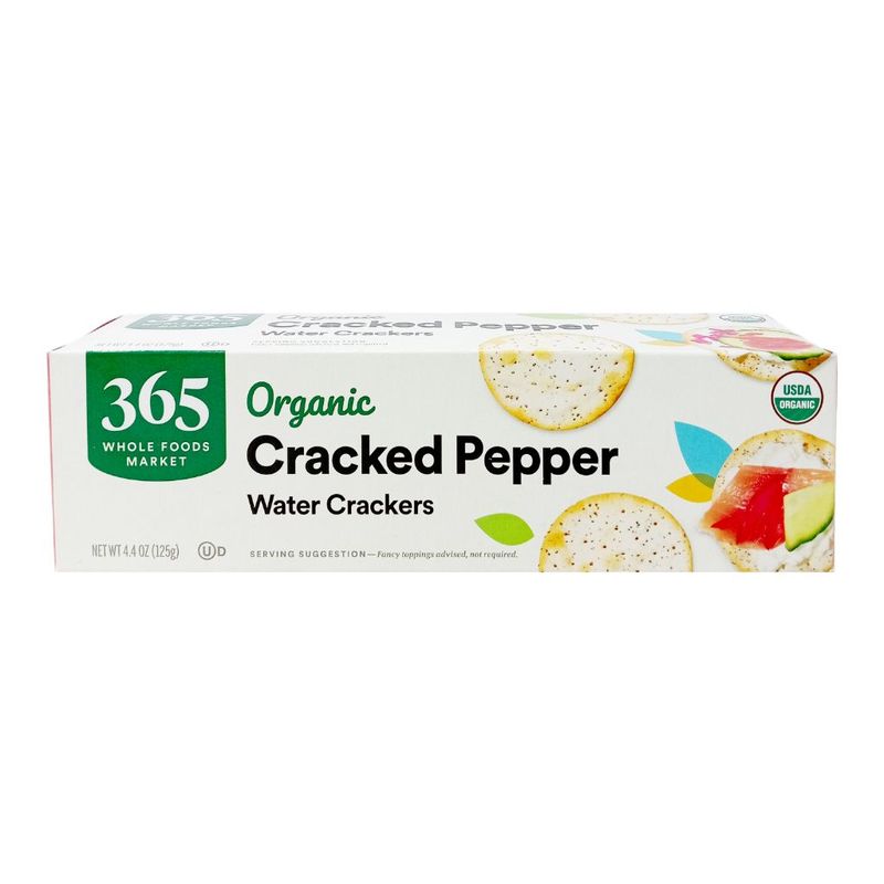 Pepper Crackers 365 Whole 4.4z