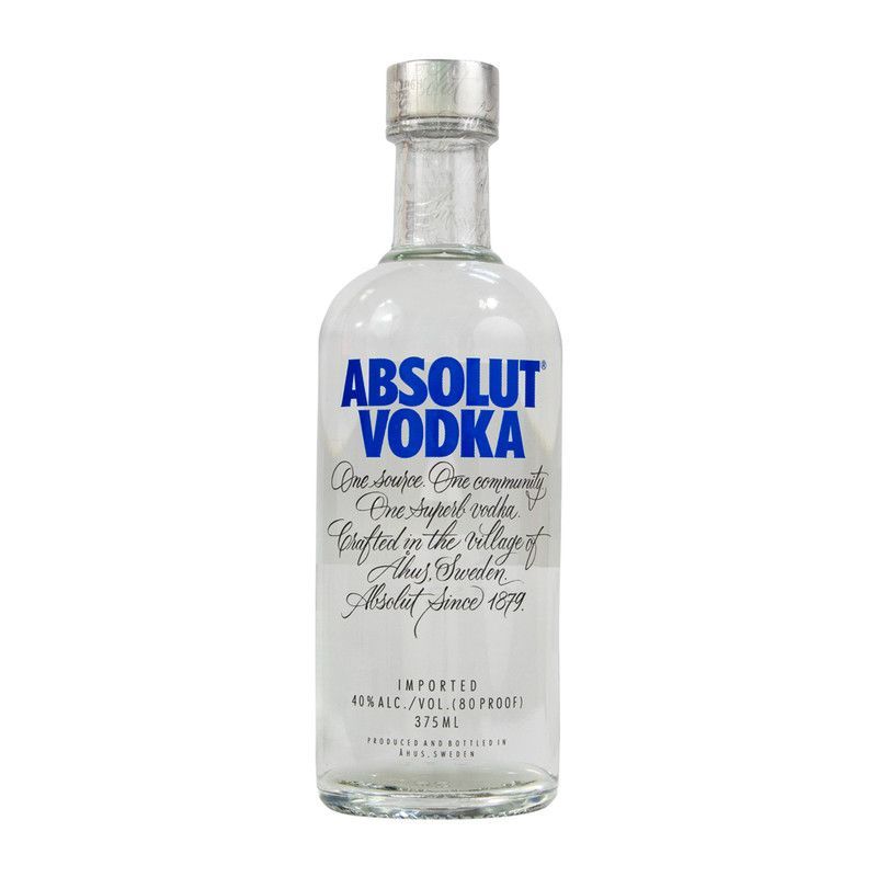 ABSOLUT BLUE VODKA 375ML