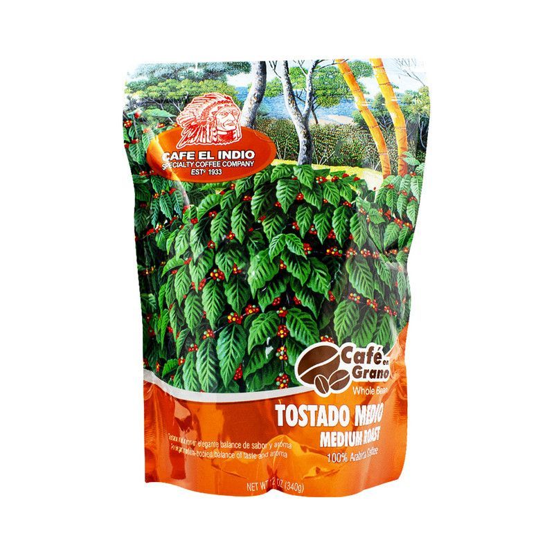 CAFE EL INDIO EN GRANO 340GR