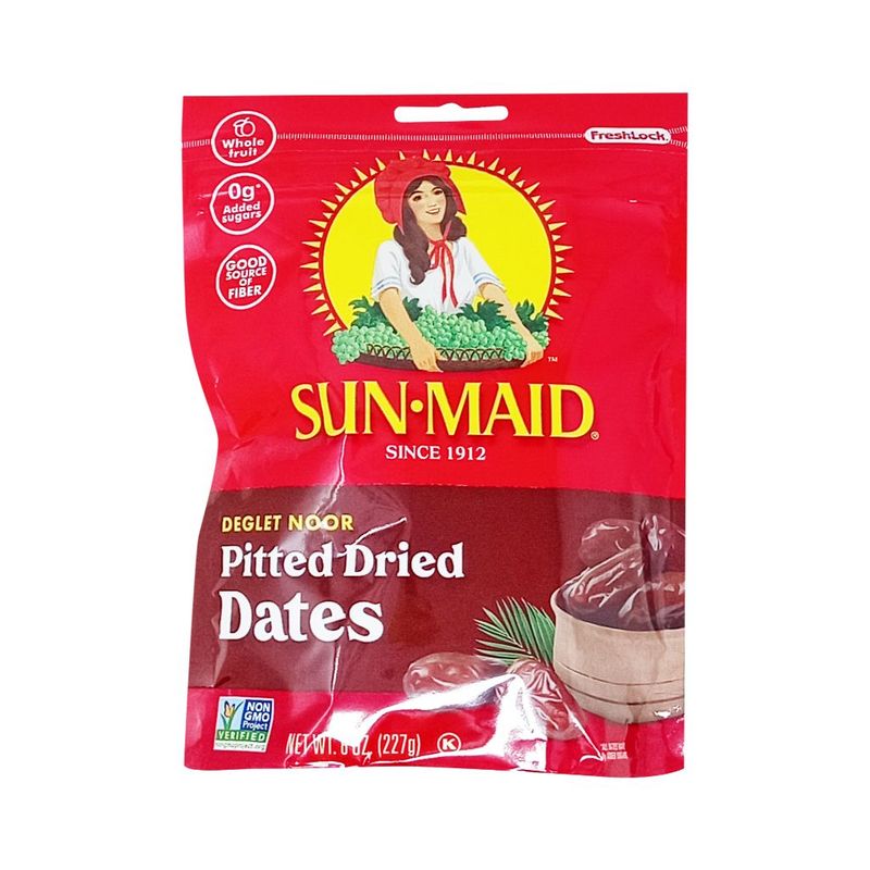 Sun Maid Pitted Dates 8 Oz