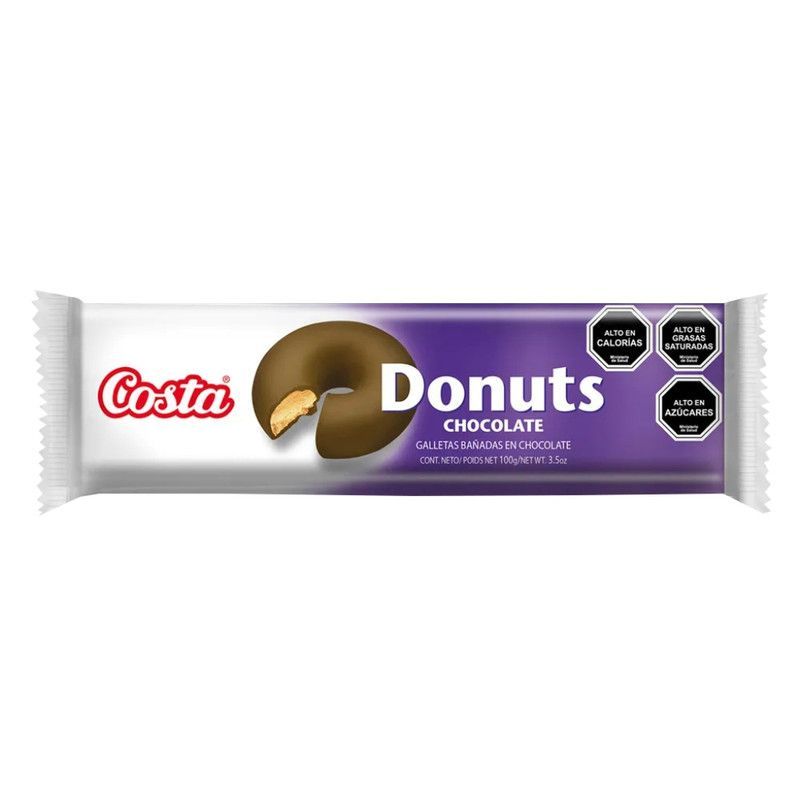 COSTA DONUTS CHOCO LECHE 100GR