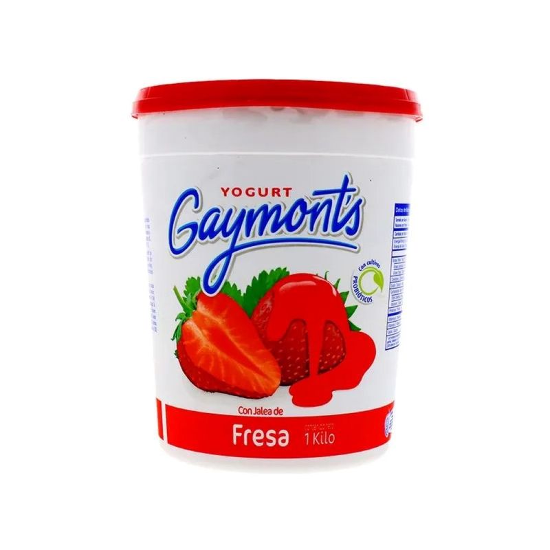Yogurt Gaymon Fresa 1lt