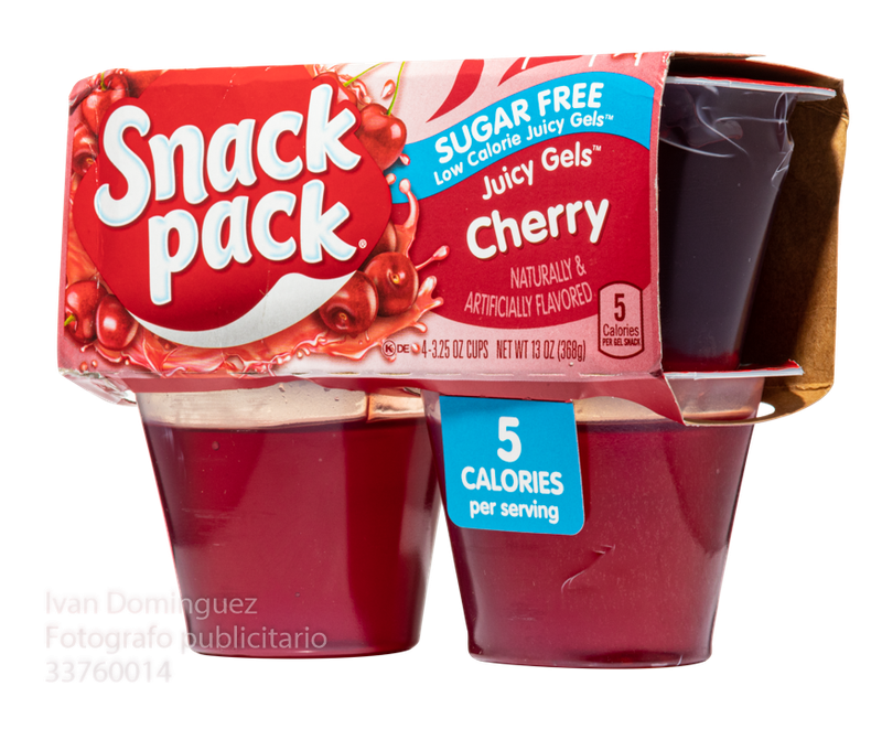HUNTS SNACK PK CHERRY SUGAR FR