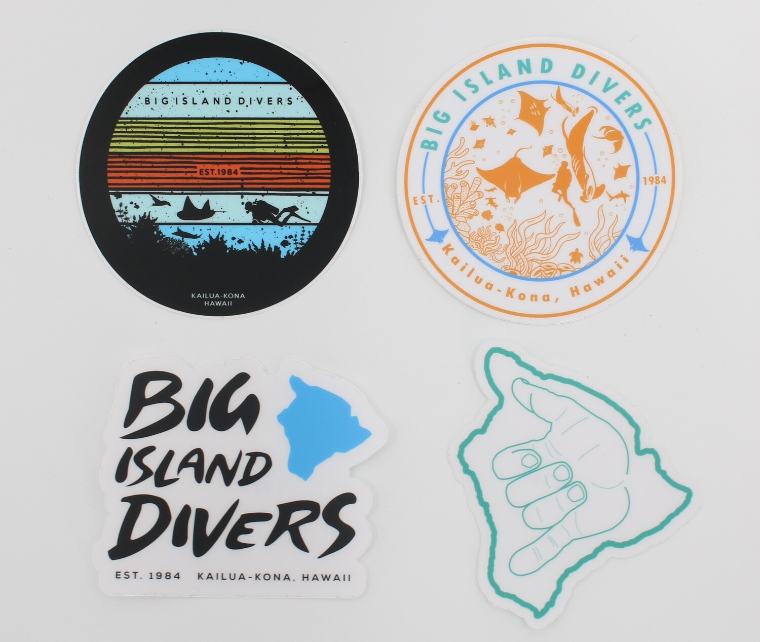 Stickers - Shop - Big Island Divers