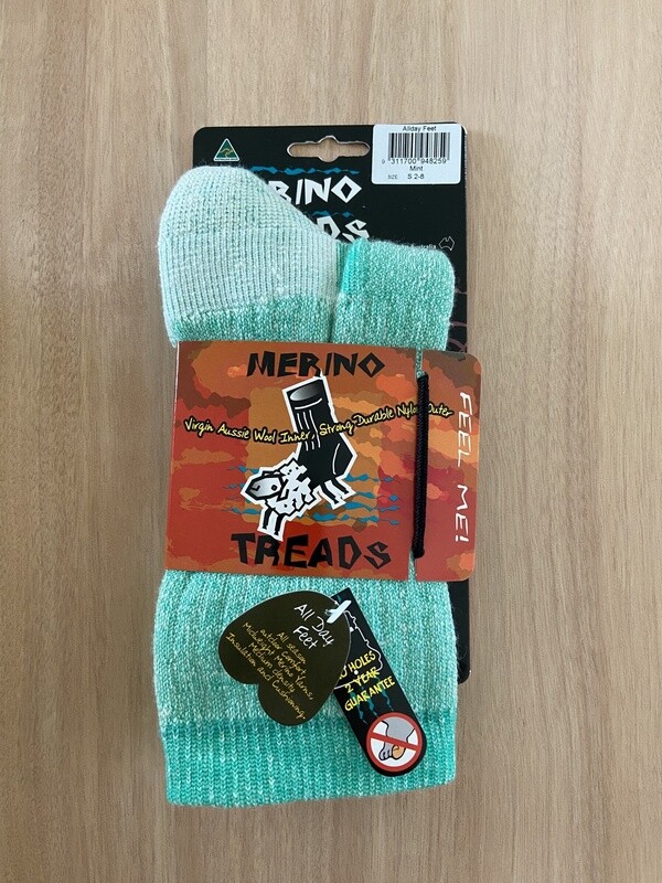 Merino Treads All Day Feet Sock Range