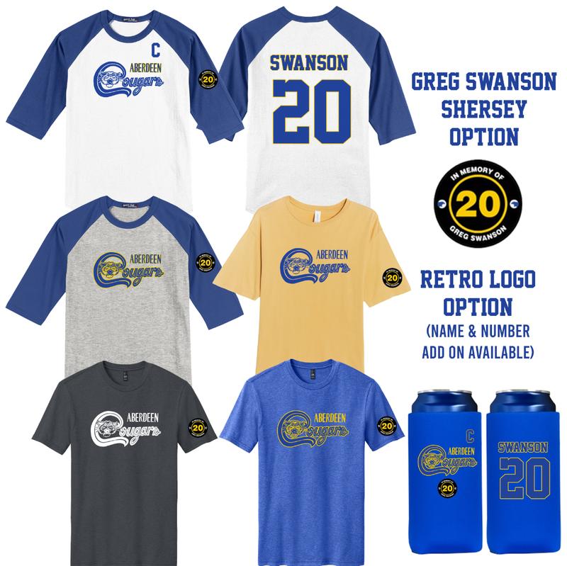 Cougars Retro - Greg Swanson Night