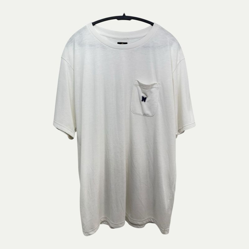 Needles White Pocket Tee Sz XL