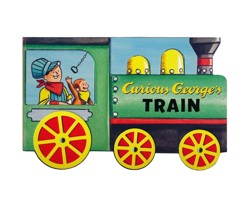 Curious George's Train Book