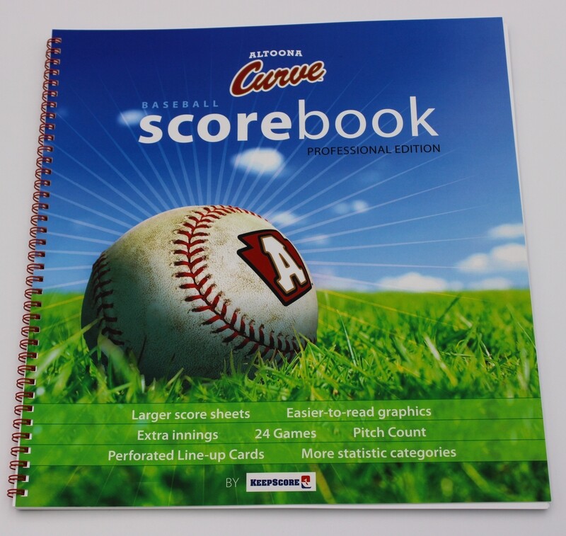 Altoona Curve Baseball Scorebook