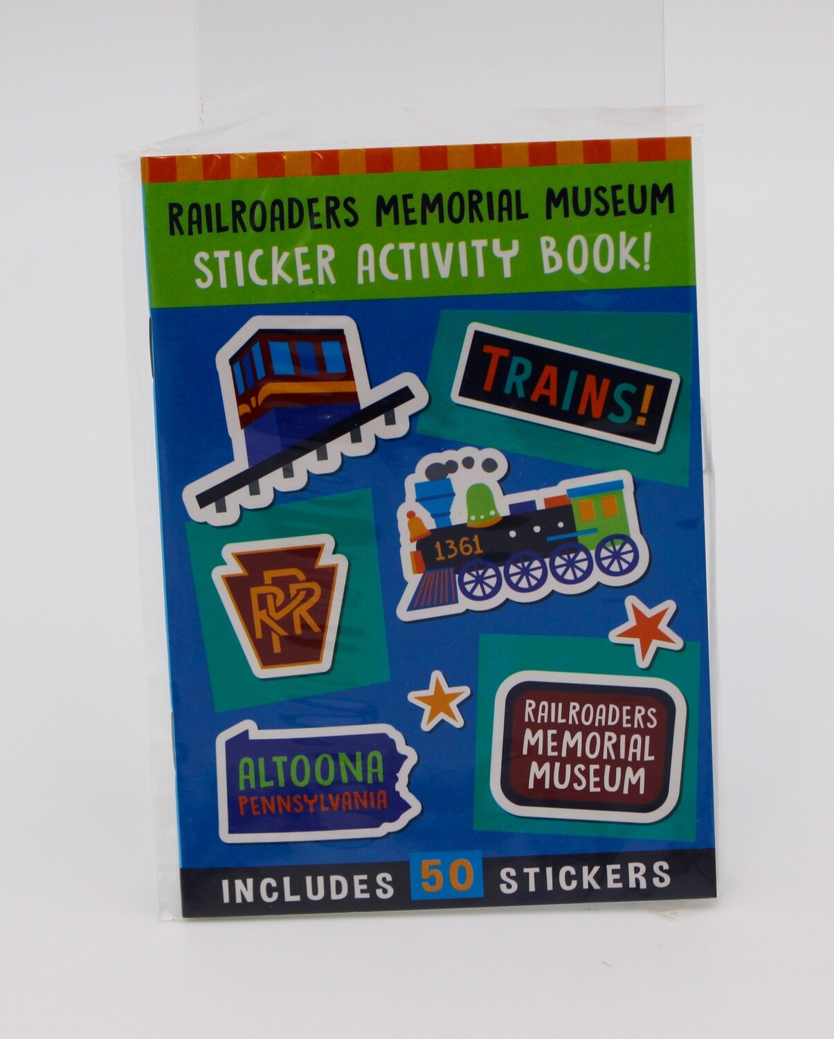 Train Stickers Book