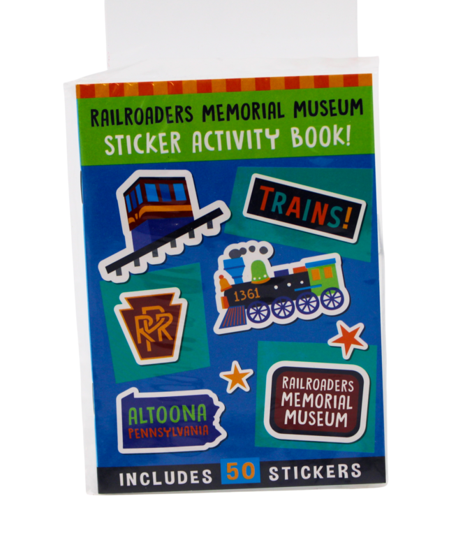 Train Stickers Book