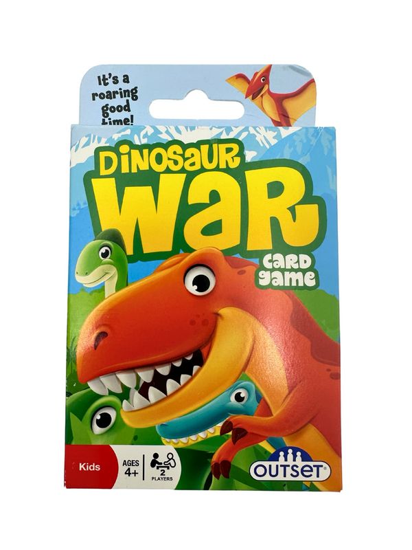 Dinosaur War Card Game