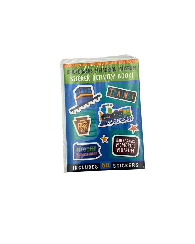Railroaders Museum Sticker Book