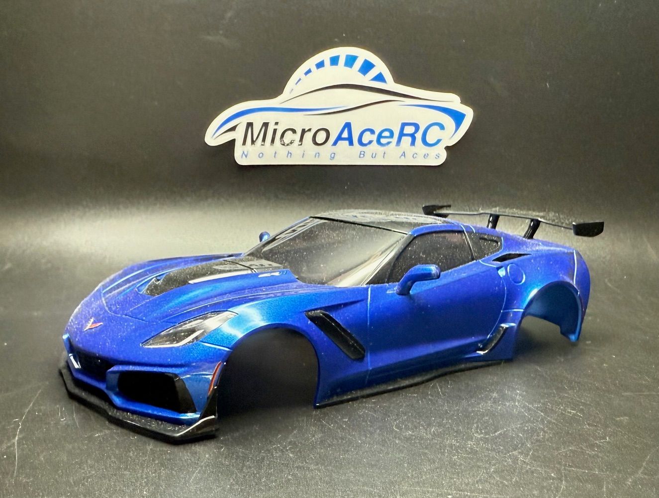 Used MINI-Z Blue ZR1 Corvette Auto Scale body custom with light kit – Micro Ace Store – Micro Ace RC