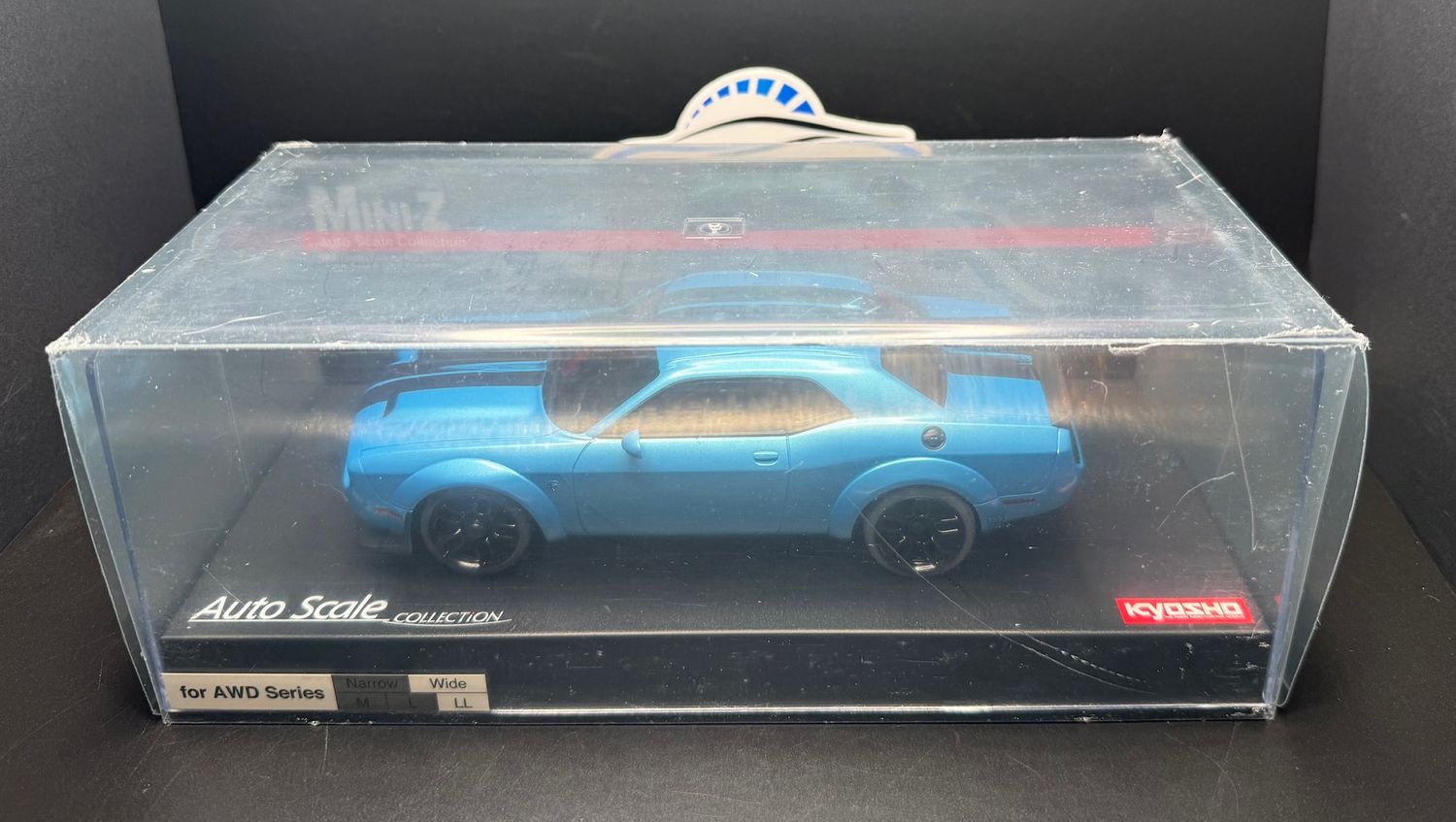 Kyosho Mini-z Body ASC DODGE CHALLEGER SRT HELLCAT REDEYE MZP451BL ...