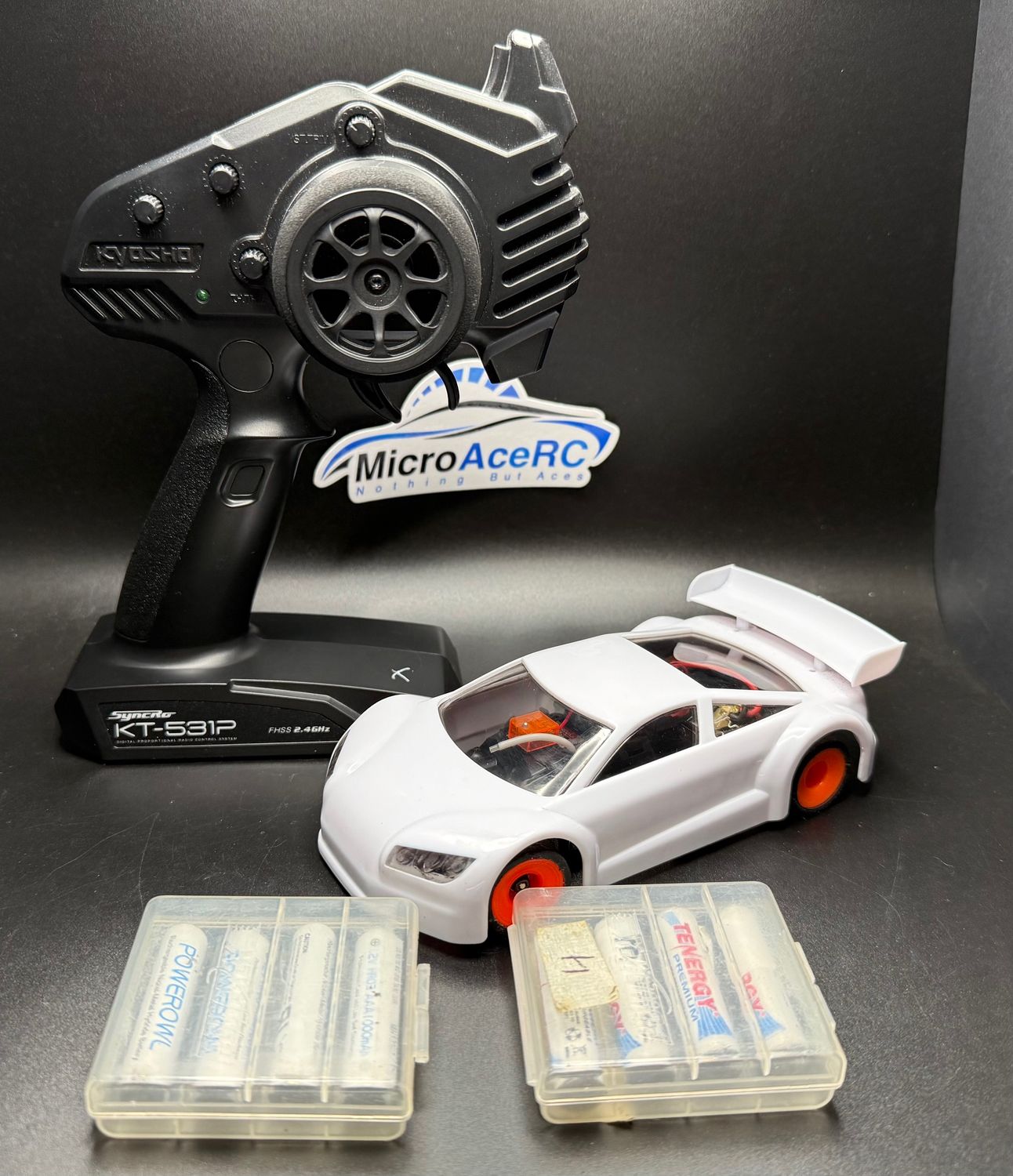 Used MR03 with Jomurema body and AAA batteries