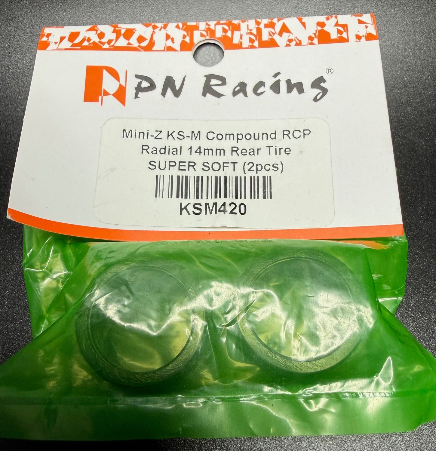 PN 14MM REAR RADIAL SUPER SOFT KSM420