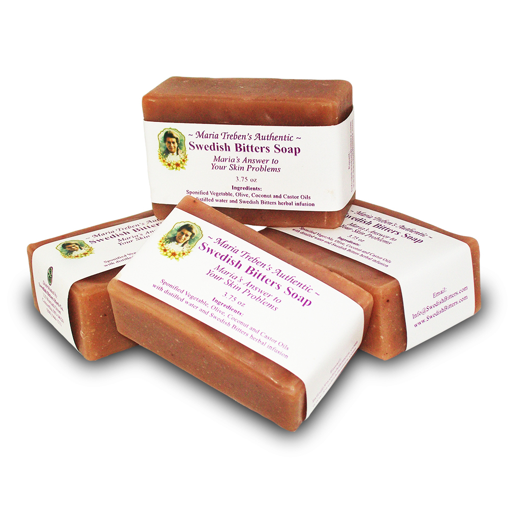 Maria Treben's Authentic Handcrafted Swedish Bitters Soap (3.75oz) | Store
