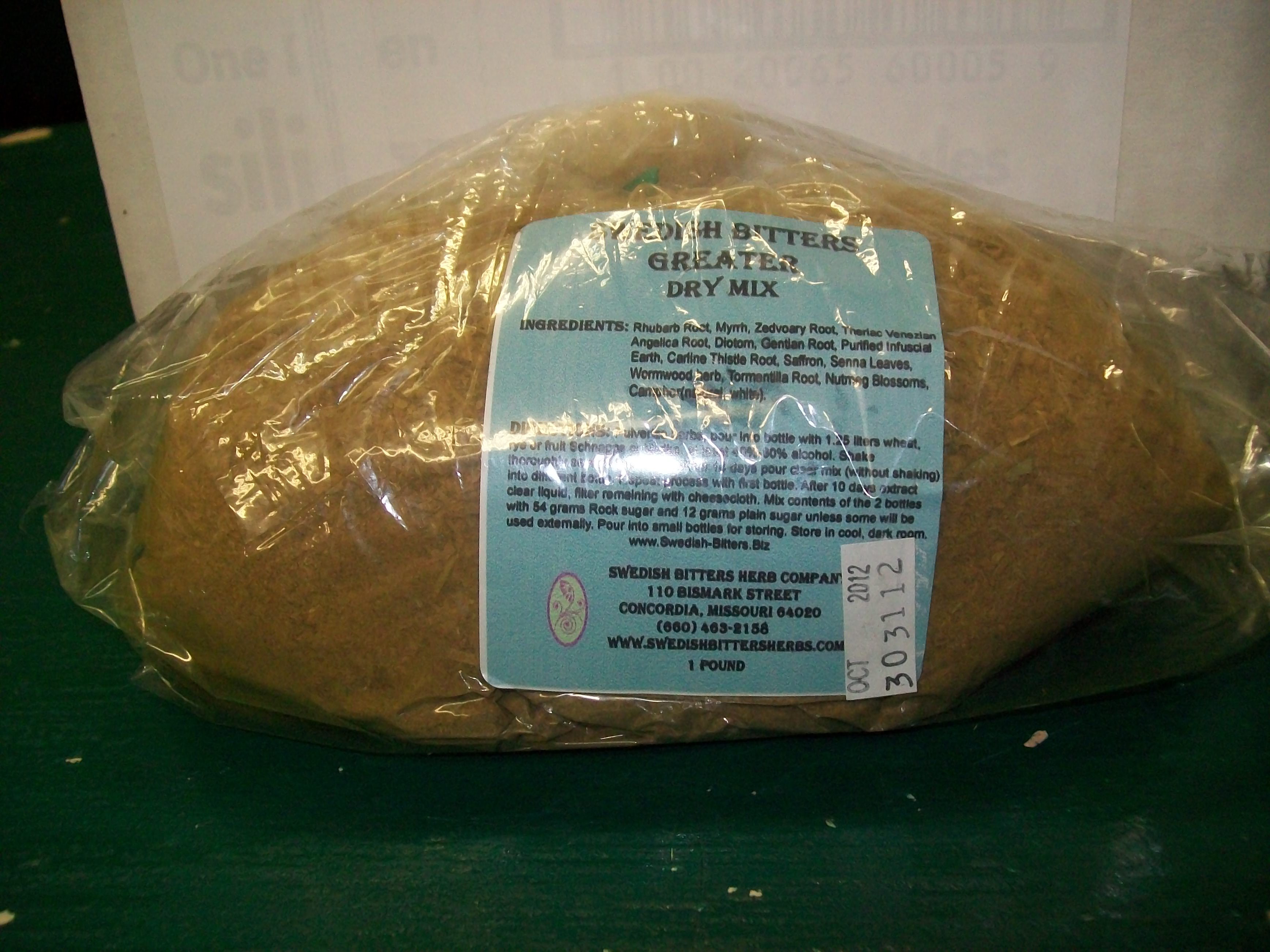 Bulk Maria Treben's Authentic Dry Swedish Bitters [Greater] Mixture ...