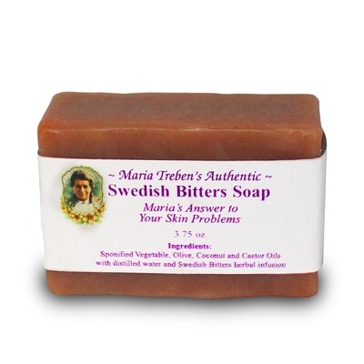 Maria Treben's Authentic Handcrafted Swedish Bitters Soap (3.75oz) | Store
