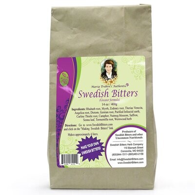Bulk Maria Treben's Authentic Dry Swedish Bitters [Greater] Mixture ...