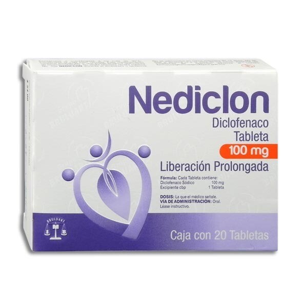 NEDICLON 100 MG 20 TAB