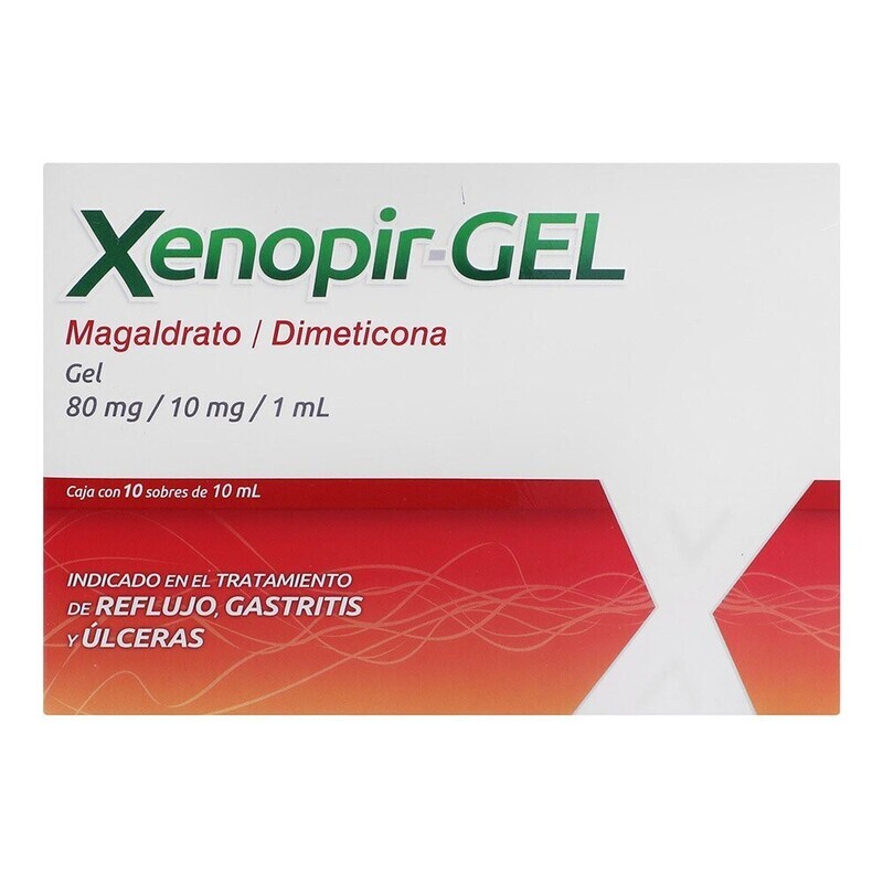 XENOPIR GEL 10 SOBRES