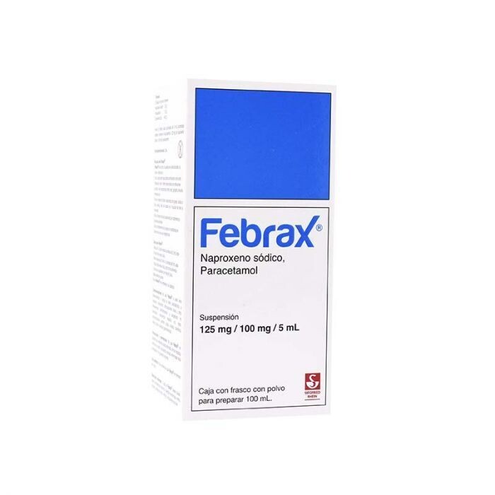 FEBRAX 125/100MG/5 ML SUSP 100 ML