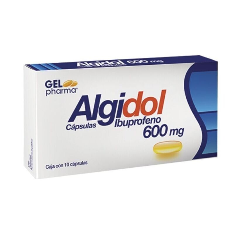 ALGIDOL 600 MG 10 CAP