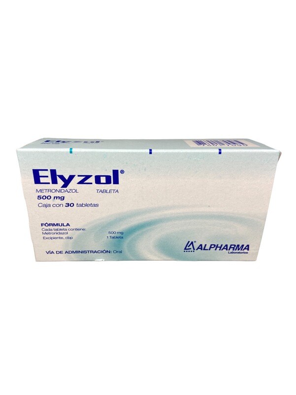 ELYZOL 500 MG 30 TAB