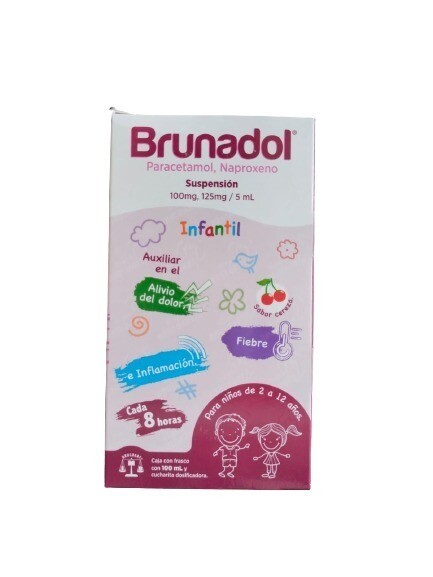 BRUNADOL 100/125MG/5ML SUSP 100 ML