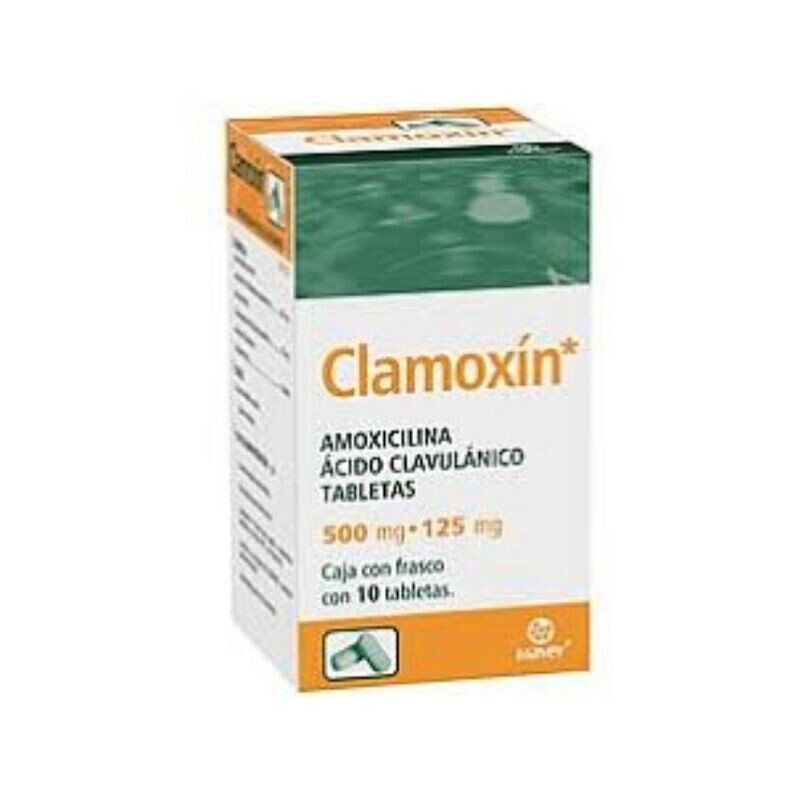 CLAMOXIN 500/125 MG 10 TAB