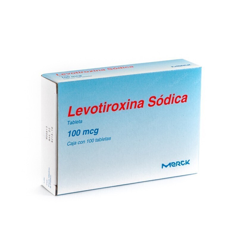 LEVOTIROXINA SODICA 100 MCG 100 TAB MERCK