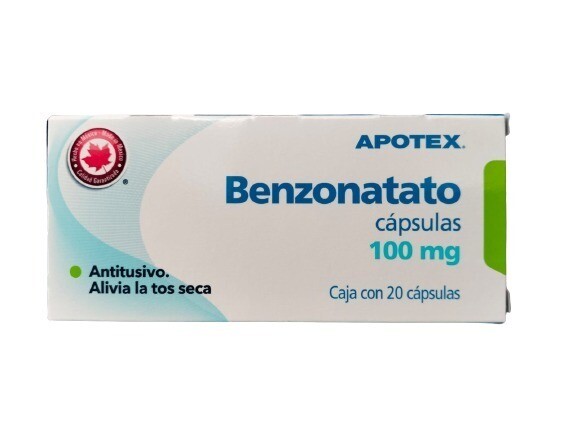 BENZONATATO 100 MG 20 CAP APOTEX